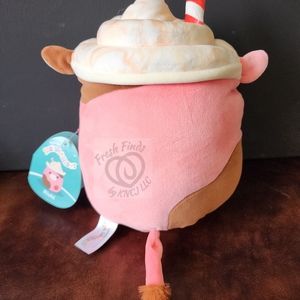 Squishmallows | Toys | Squishmallows Rishi The Strawberry Milkshake Cow ...